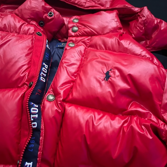 Ralph Lauren | Jackets & Coats | Red Ralph Lauren Puffer Jacket | Poshmark